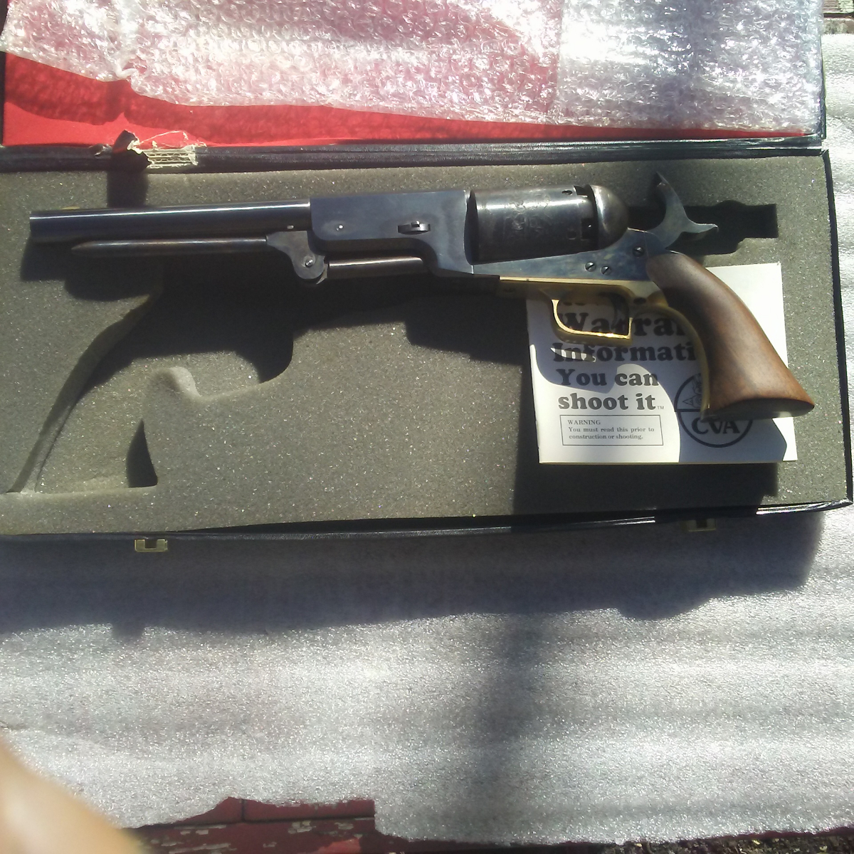 Cva Walker Revolver 44 Ball For Sale at GunAuction.com - 17117478