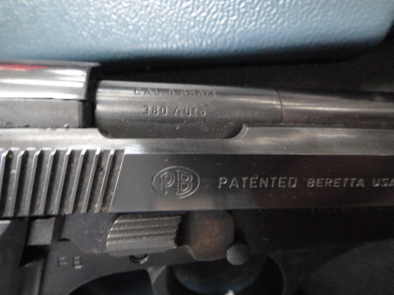 Beretta, Pietro Pierto Beretta Gardone V.T Mod 85 Bb 380 For Sale at ...