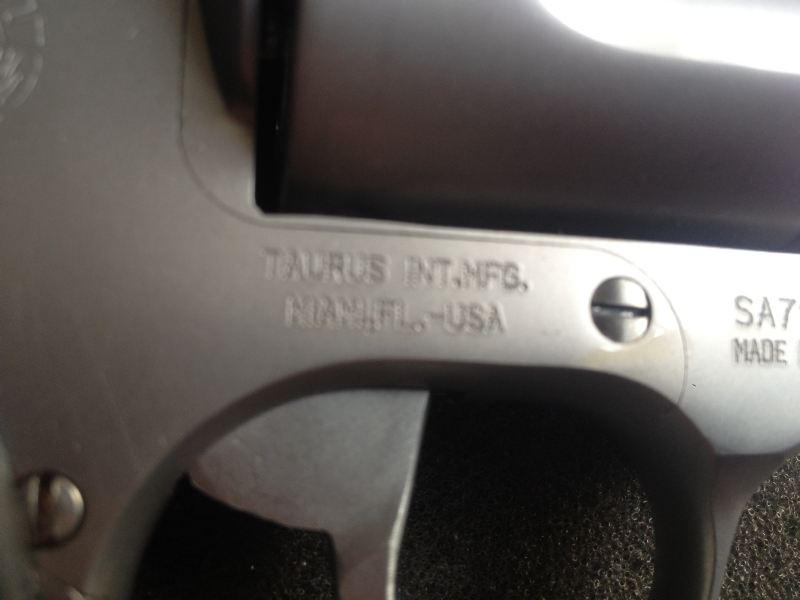 Taurus International Mfg. Co. Taurus 45 Colt Snub Nose Pistol Mod 450 ...