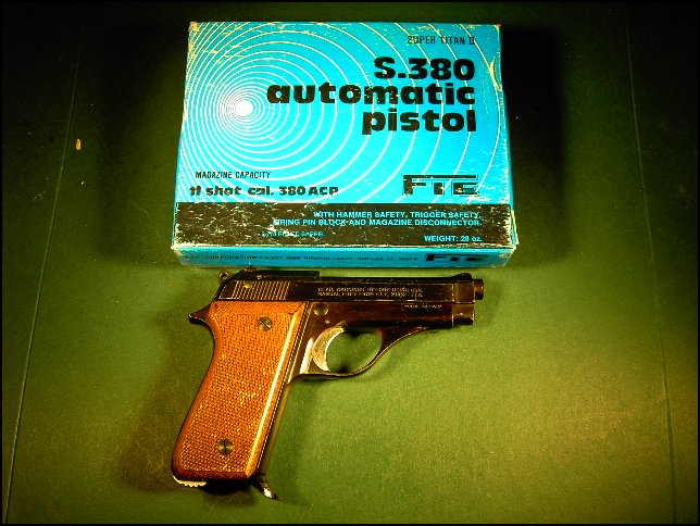 FIE Super Titan .380 ACP Cal. Semi-Auto Pistol NEW