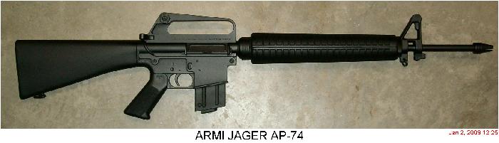 Armi Jager AP-74, AR-15 in 22LR