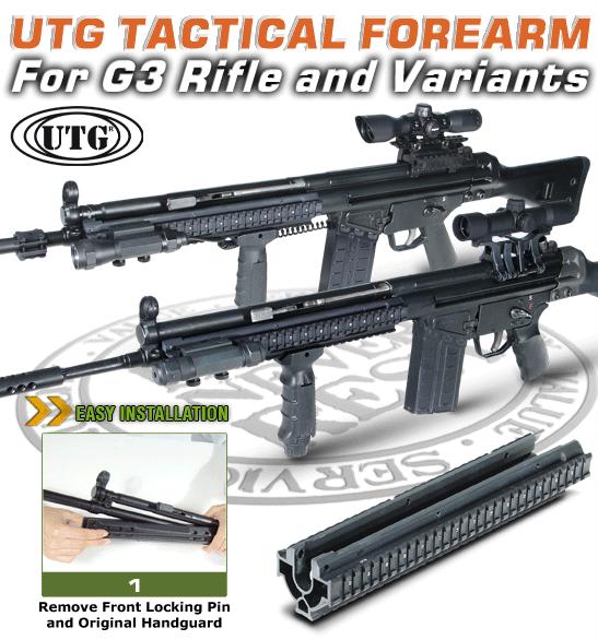 UTG G3, HK91 SOCOM RAILED HANDGUARD