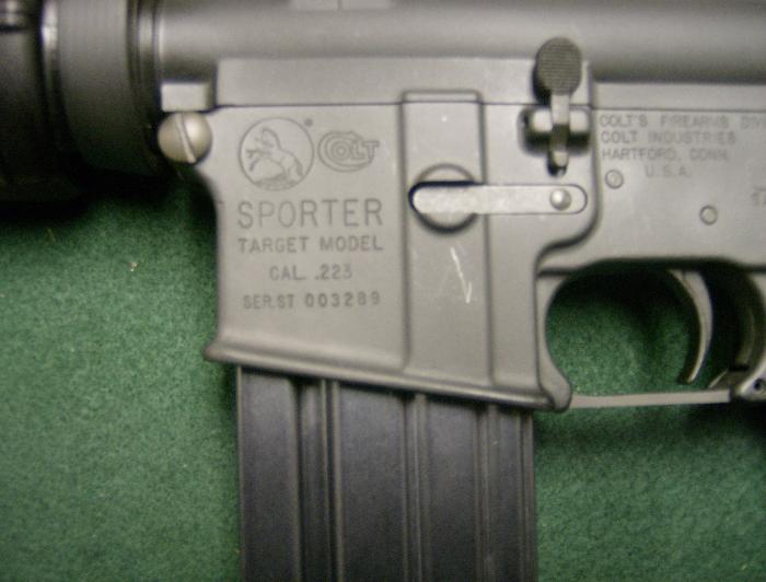 Colt Ar 15 Sporter Target Model .223 For Sale at GunAuction.com - 8453086