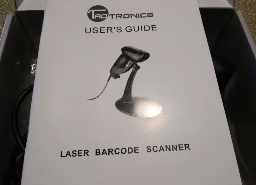 Tao Tronics Handheld Barcode Scanner TT-BS003 17242065 - GunAuction.com