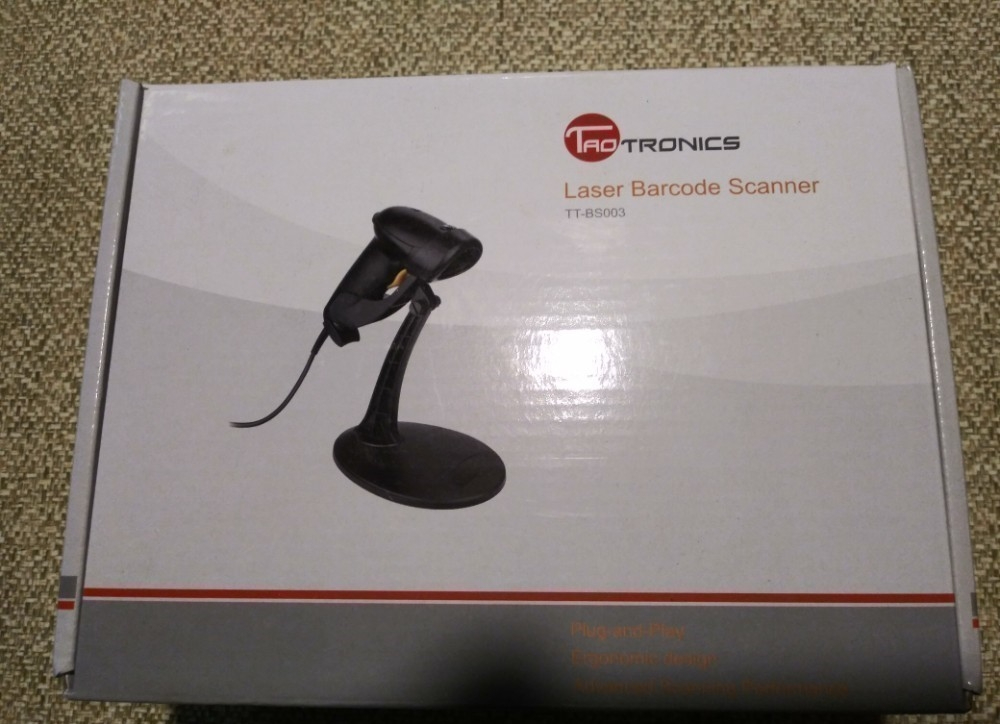 Tao Tronics Handheld Barcode Scanner Tt-Bs003 .25 Acp For Sale at ...