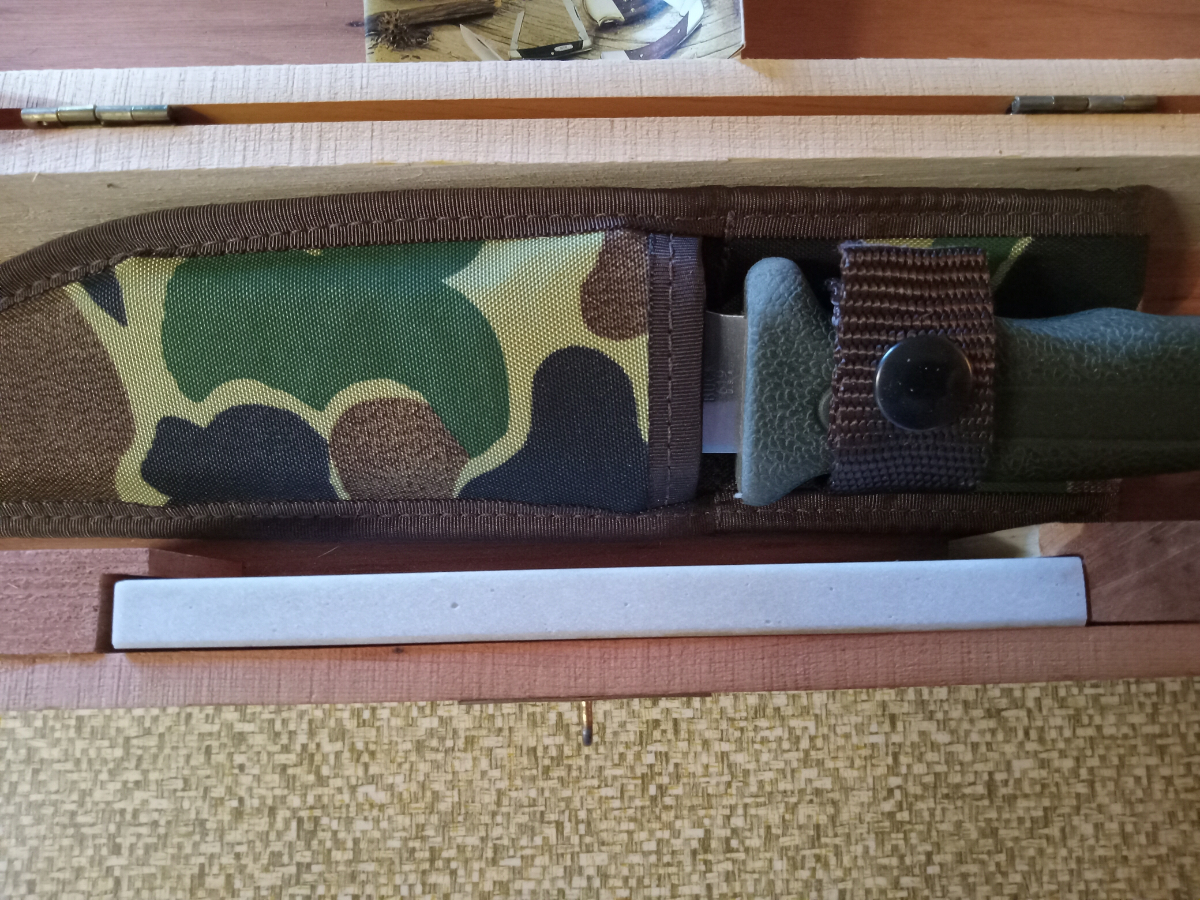 Buck Knife #619 W/ Wood Box (Look) For Sale at GunAuction.com - 17304118