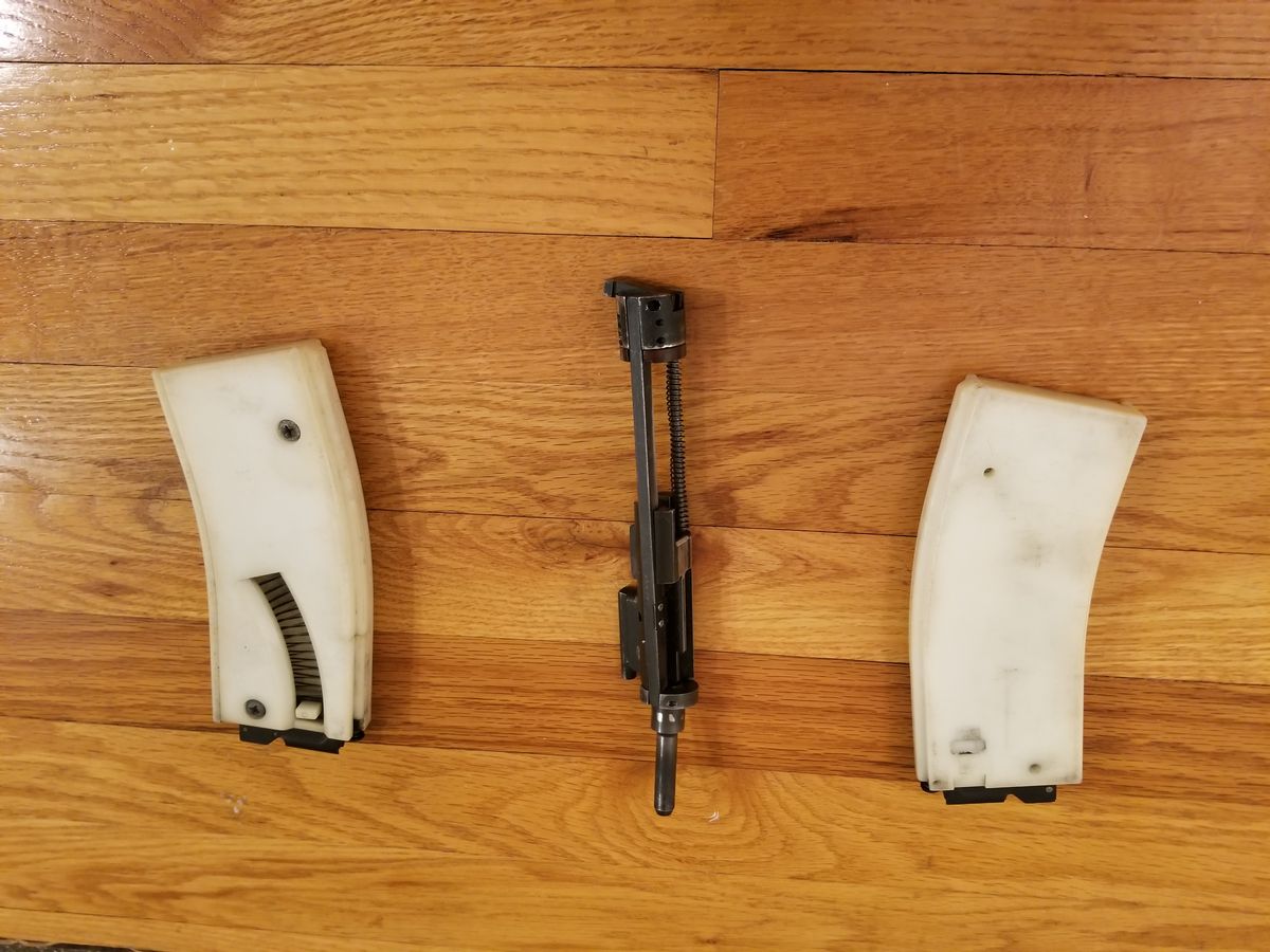 M-261 22 Lr Conversion Bolt And 2 Magazines .22 Long For Sale at ...