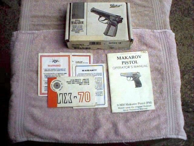 Makarov Russian Ij70-18ah Hicap 9x18 W/3-10rd Russian Mags For Sale at ...