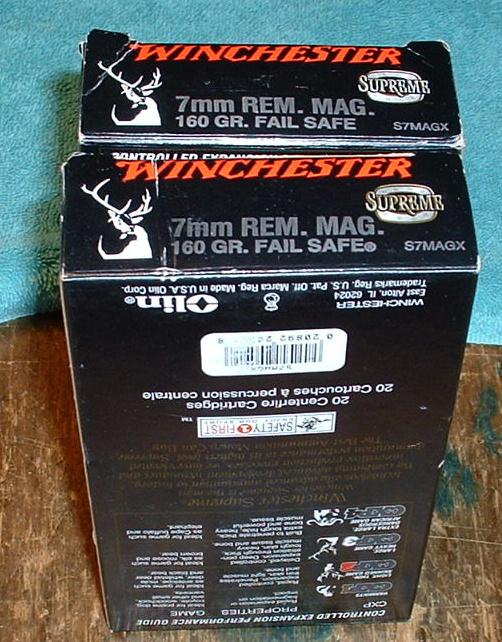 Winchester Fail Safe 7mm Mag 160gr For Sale at GunAuction.com - 8271770