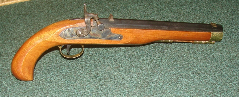 .45 Caliber Caplock Pistol Made In Spain No Res For Sale at GunAuction ...