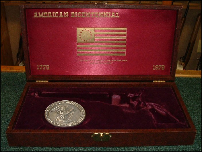 Hi-Standard American Bicentennial 36 Cal Black Powder Revolver For Sale ...