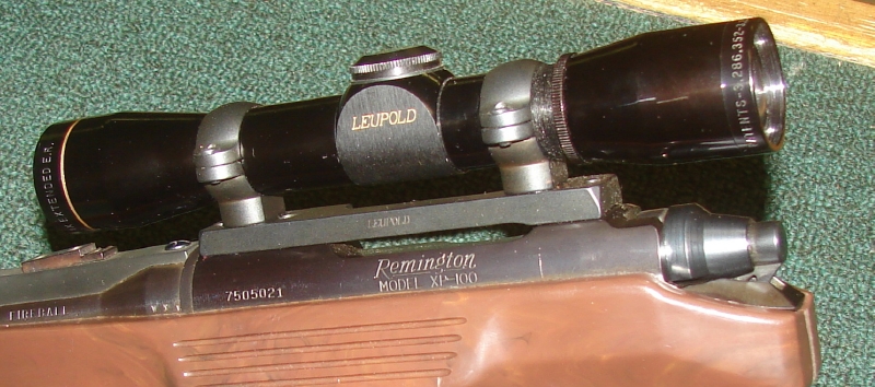 Remington Xp-100 Bolt Action 221 Fireball With Leupold Scope For Sale ...