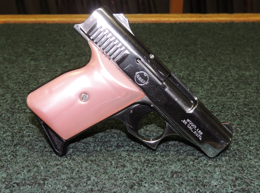 Lorcin Engineering Co., Inc. Model L22 .22lr With Pink Grips No Reserve ...