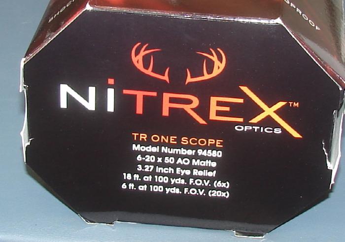 Nitrex 6-20x50mm With Ao Riflescope New No Res For Sale at GunAuction ...