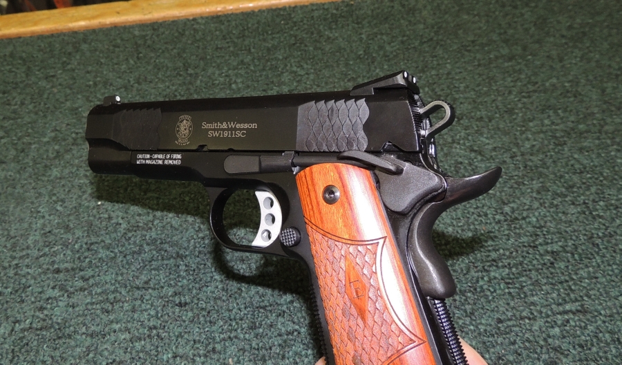 Smith & Wesson Model Sw1911sc E-Series .45 Acp With Scandium Frame New ...