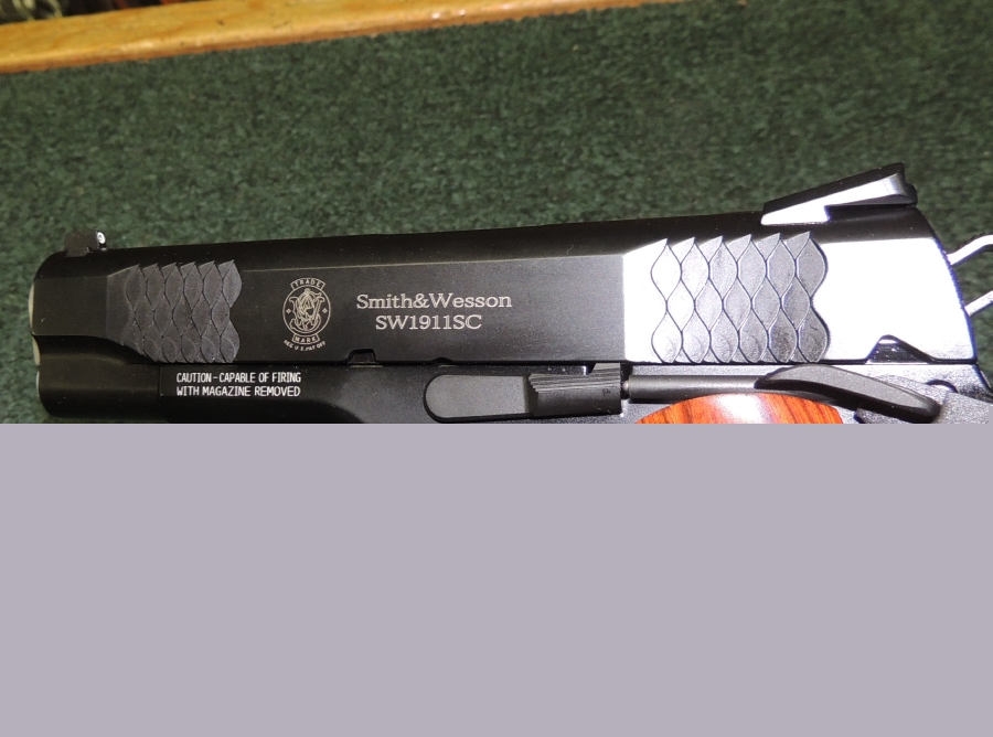 Smith & Wesson Model Sw1911sc E-Series .45 Acp With Scandium Frame New ...