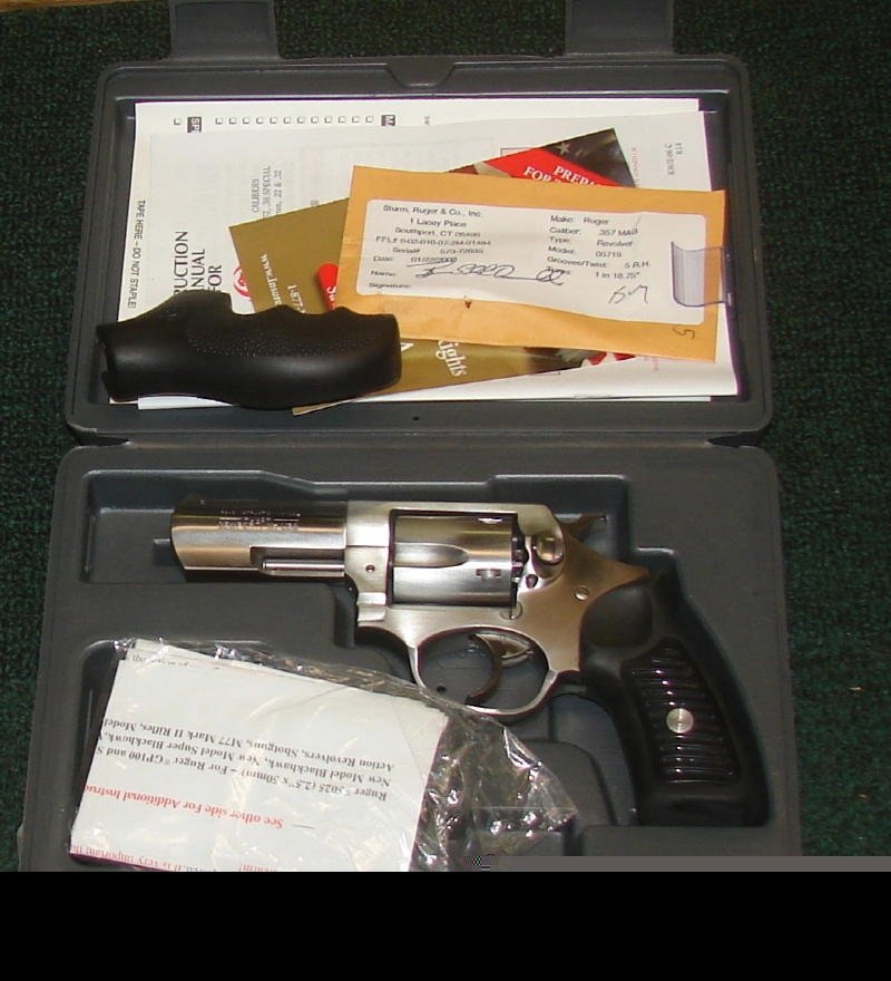 Ruger Model Sp101 .357 Magnum 3 Inch Stainless No Res For Sale at ...