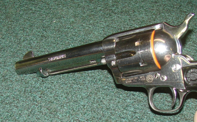 Taurus Single Action Revolver .45 Long Colt Stainless For Sale at ...