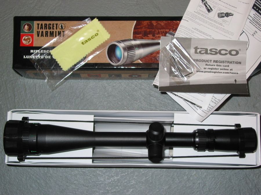 Tasco 6-24x42mm Target/Varmint Rifle Scope-Nib For Sale at GunAuction ...