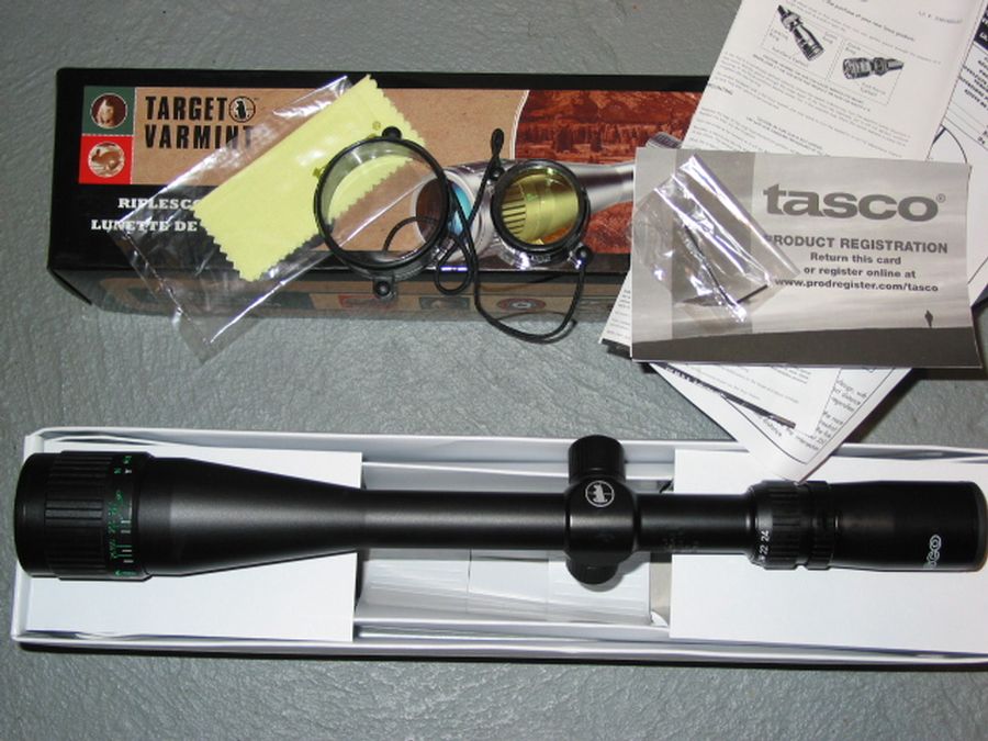 Tasco 6-24x42mm Target/Varmint Rifle Scope-Nib For Sale at GunAuction ...