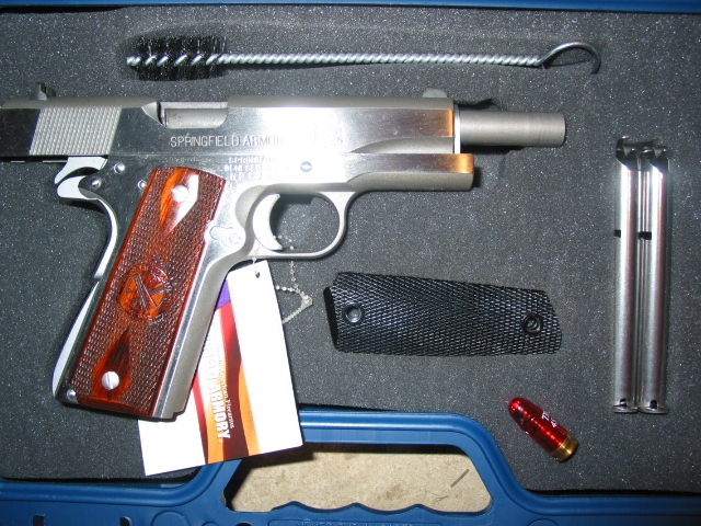 Springfield Armory (Geneseo, Il) Springfield Armory 1911a1 Mil-Spec S/S ...