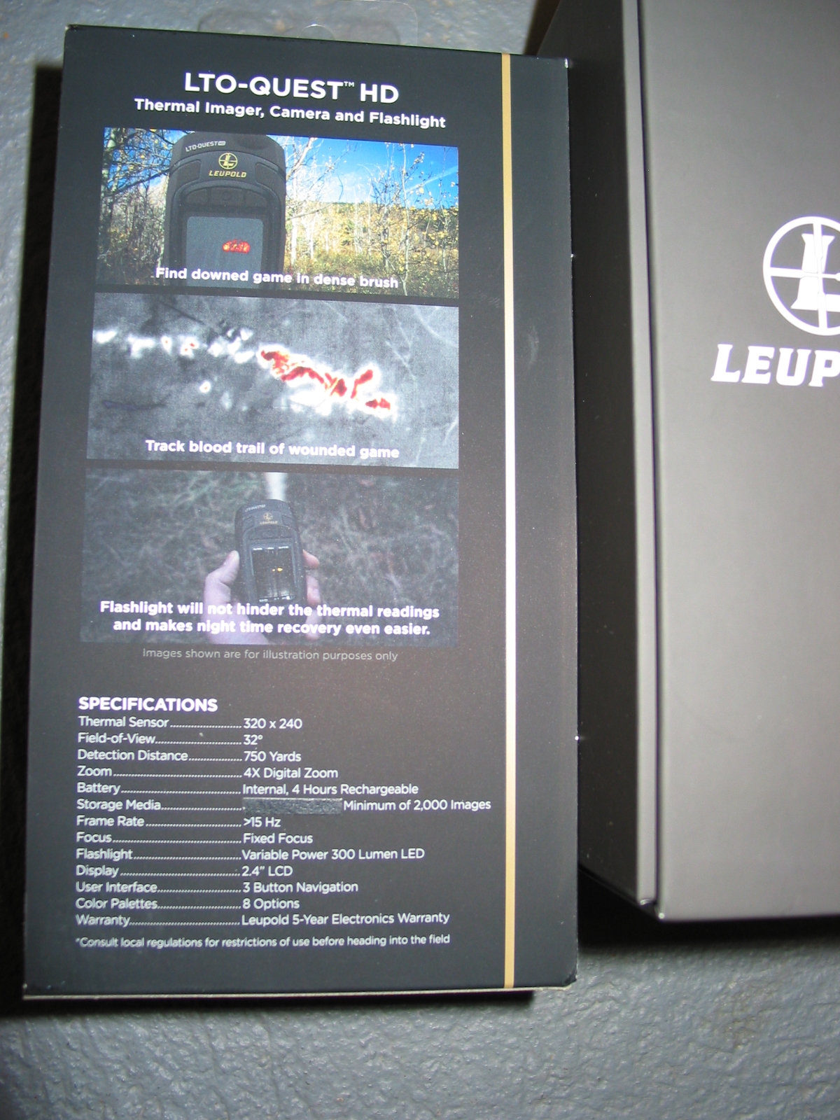 Leupold Lto-Quest Hd Thermal/Camera/Flashlight-New 15428841 ...