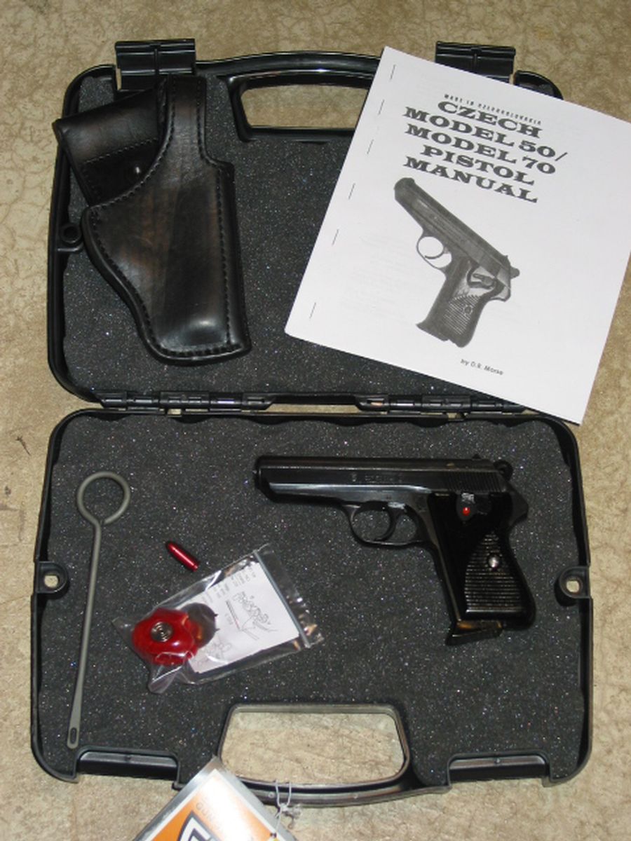 Czechoslovakia CZ-50 .32ACP Semi-Auto Pistol-EXTRAS!