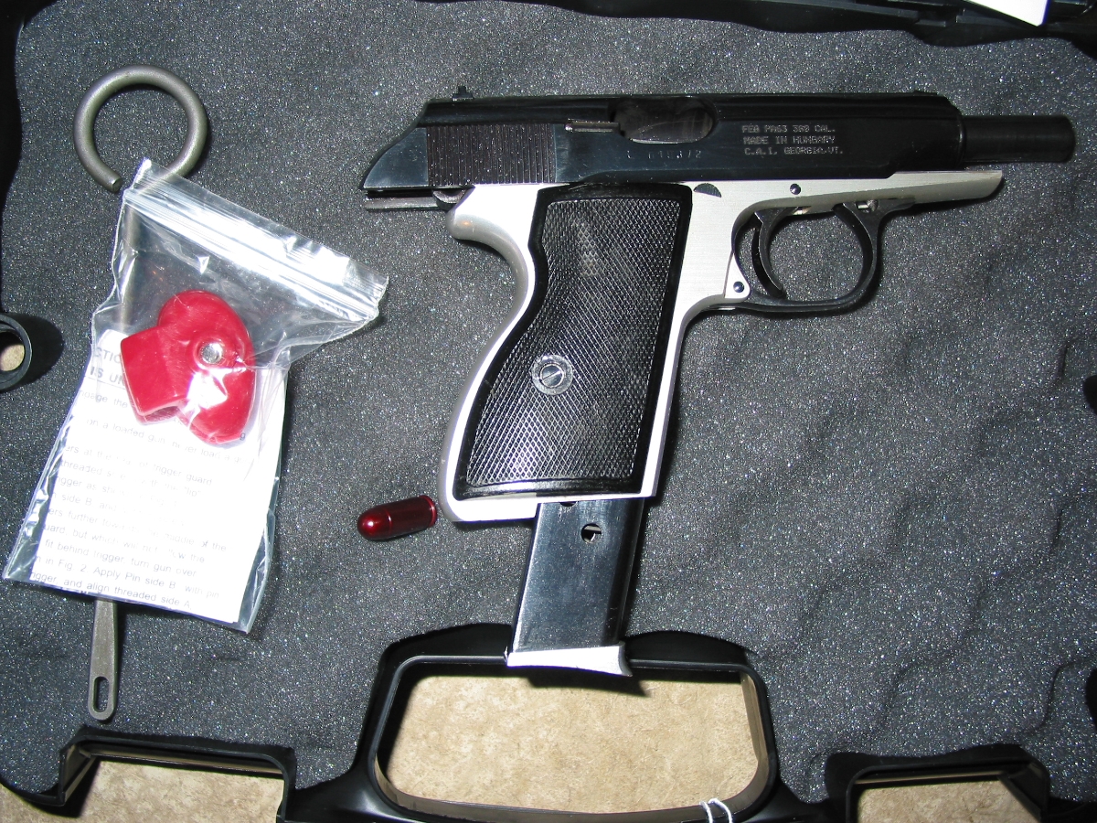 Feg Pa63 .32acp Two-Tone Semi-Auto Pistol-Complete Package .32 Auto (7. ...