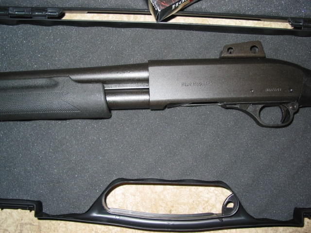 IAC HAWK MD982 12GA 18` PUMP SHOTGUN-COMPLETE PKG 12 GA 17077930 ...