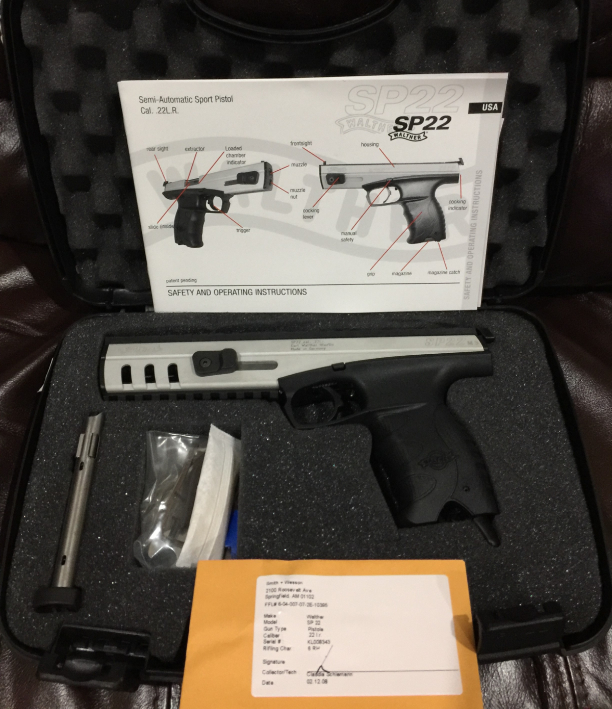 Walther Sp22 M3 .22 Lr For Sale at GunAuction.com - 15540152