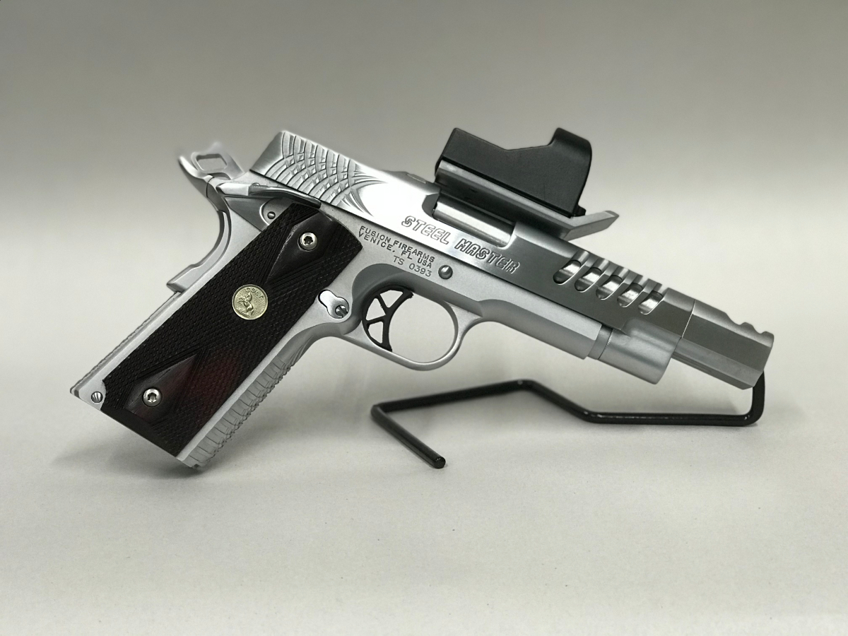 Ts-0393 Custom Built Fusion Frame With Sti Master Slide. Worldspeed Gun ...