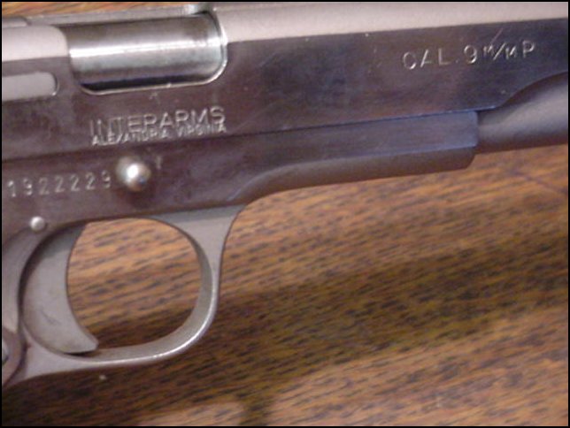 Interarms Star Model Bs 9mm Chrome Semi-Auto Pistol Nr For Sale at ...