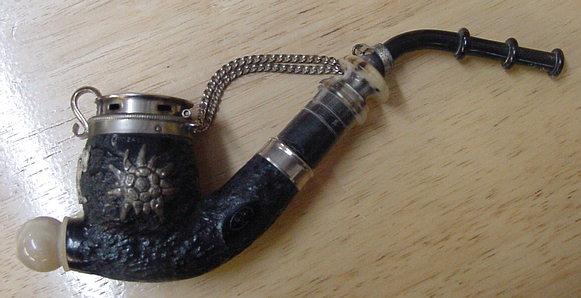 Swiss Made Antique Smoking Pipe