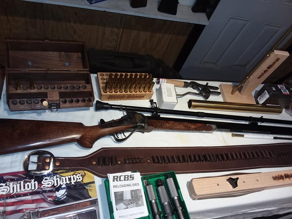Shiloh Sharps Rifles Shiloh Sharps 45-120 Built 2016 By .45 Acp For ...