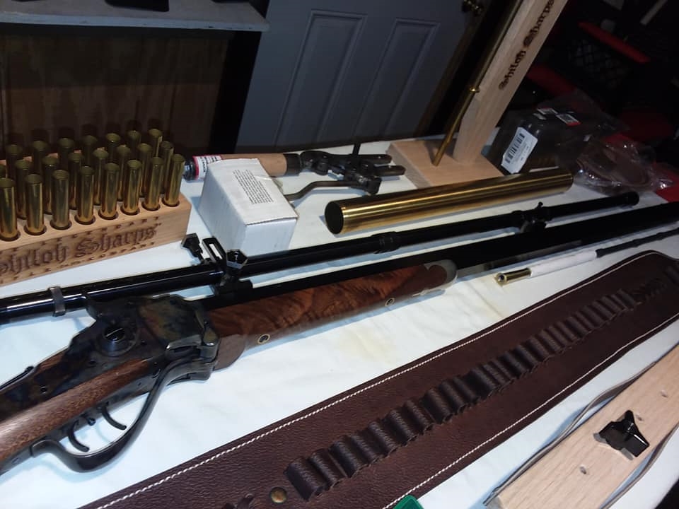 Shiloh Sharps Rifles Shiloh Sharps 45-120 Built 2016 By .45 Acp For ...