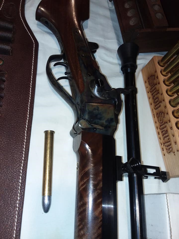 Shiloh Sharps Rifles Shiloh Sharps 45-120 Built 2016 By .45 Acp For ...