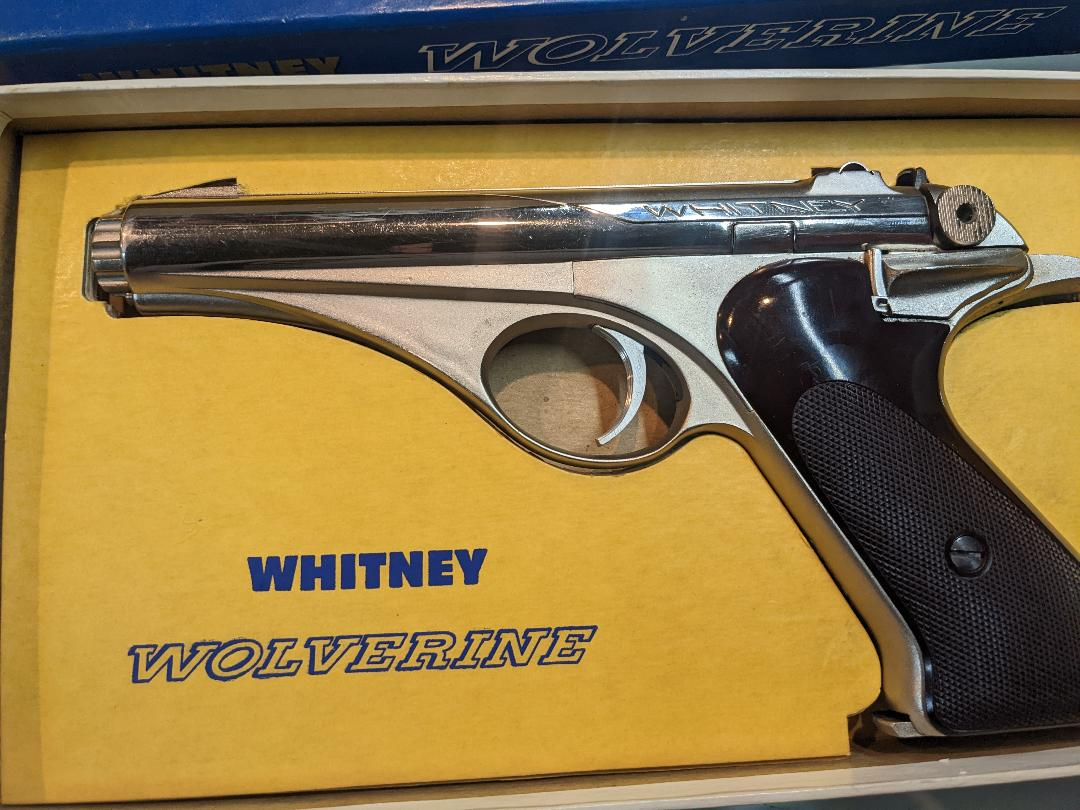 Whitney Arms Company Whitney Wolverine nickel finish 1 of 500 .22 LR ...