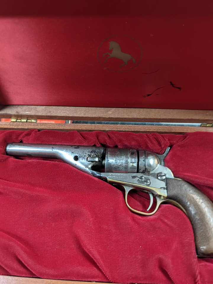 Colt Navy Pocket Pistol Conversion .38 Rimfire For Sale at GunAuction ...