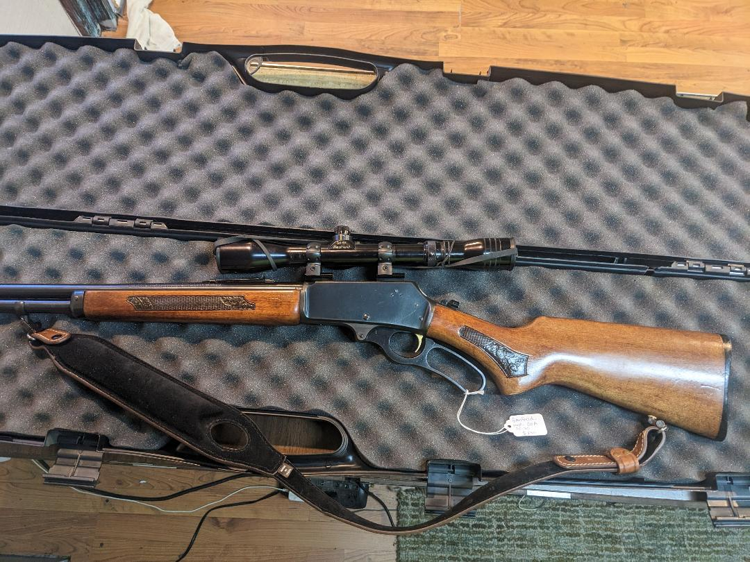 Glenfield Model 30 With Deer Checker Stock And Redfield Scope .30-30 ...