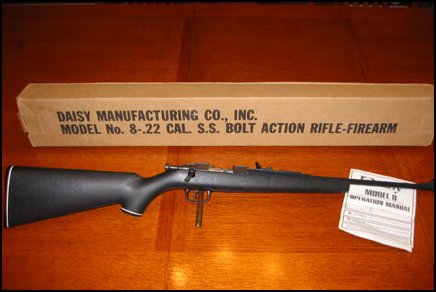Daisy Model 8 Rifle, .22 Caliber For Sale at GunAuction.com - 6377976
