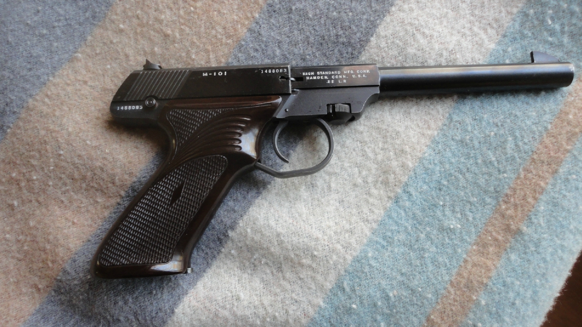 High Standard Hi Standard 22 Duramatic Model 101 Excellent Condition W ...