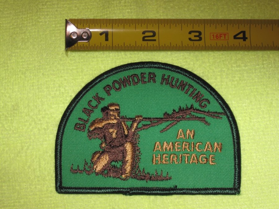 Black Powder Hunting Patch 12609344 - GunAuction.com