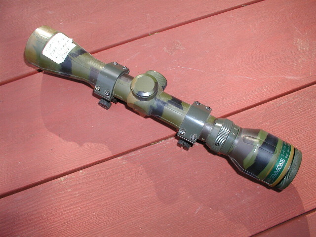 Simmons 3x9 Camo Scope/Rings For Sale at GunAuction.com - 5054994