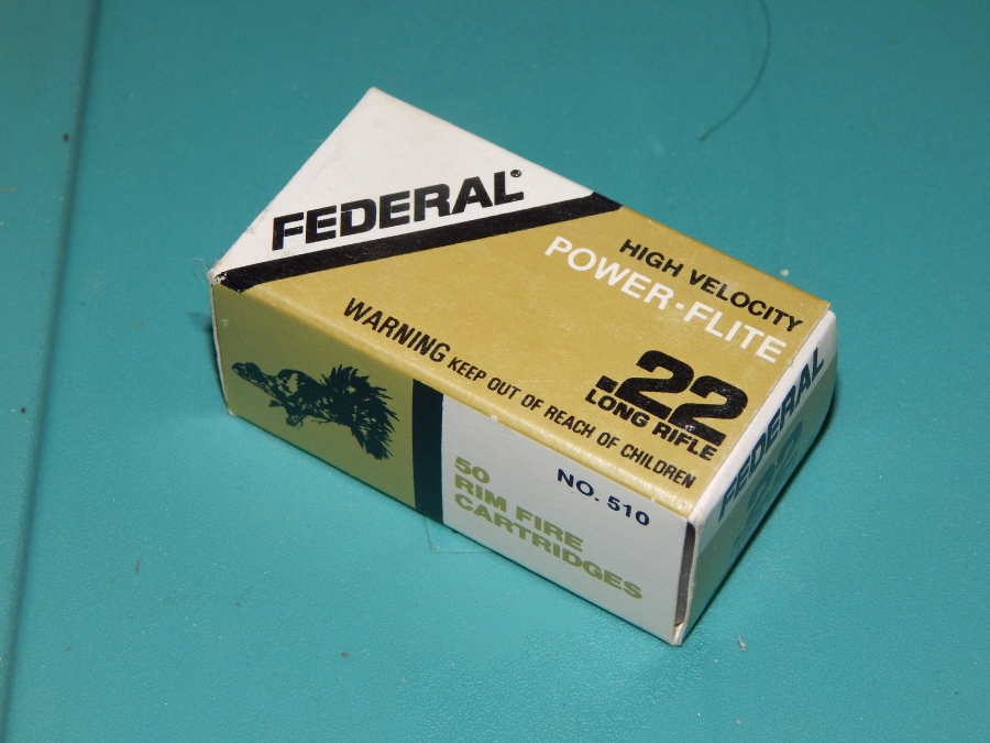 Federal Power-Flite 22 Lr - Box Of 50 For Sale at GunAuction.com - 13125072