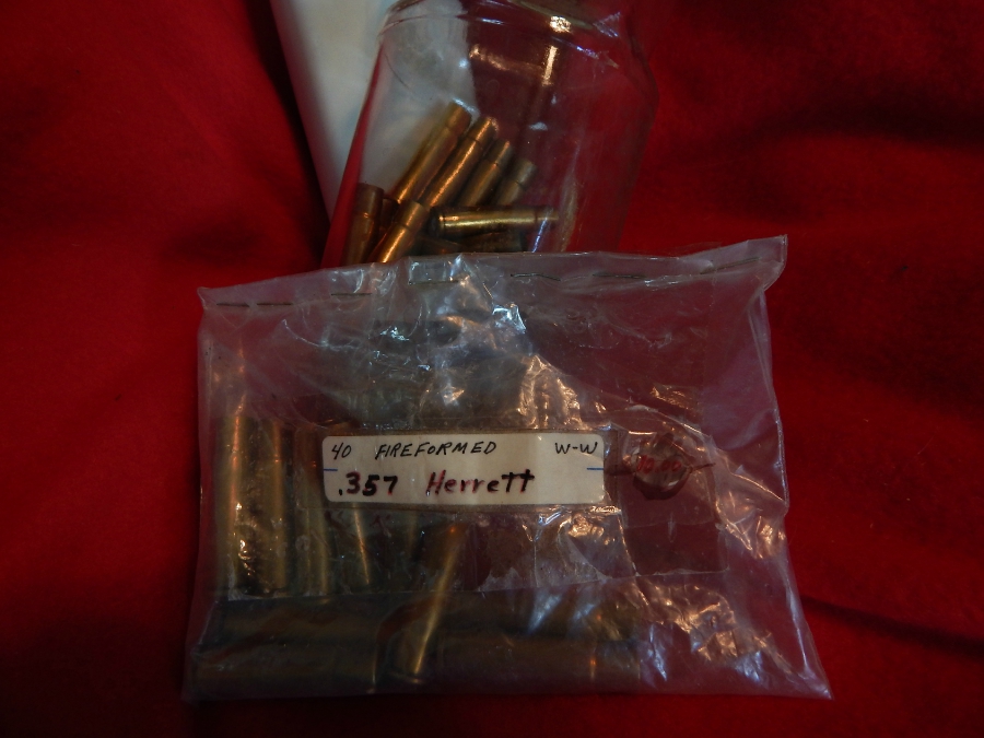 357 Herrett Brass - 40 .357 Magnum For Sale at GunAuction.com - 14465617