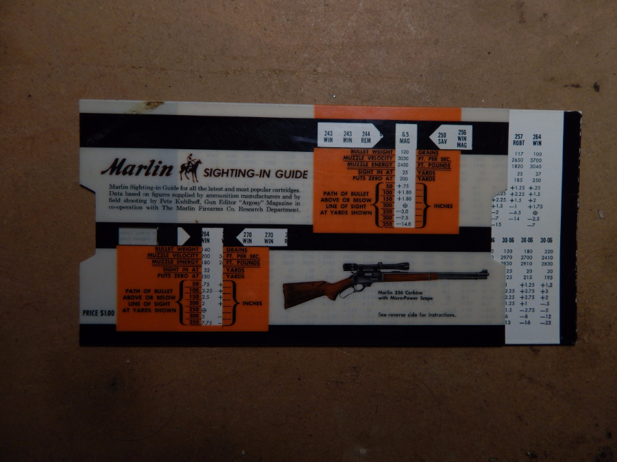 Marlin Sight In Guide.. For Sale at GunAuction.com - 14502843