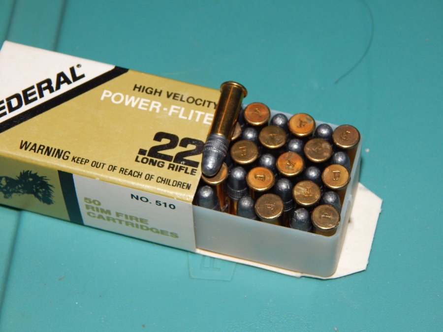 Federal Power-Flite 22 Lr - Box Of 50 For Sale at GunAuction.com - 15488867