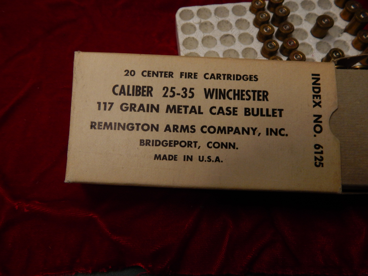 Police 25-35 Win Cartridge .25-35 Winchester (WCF) 16861434 ...