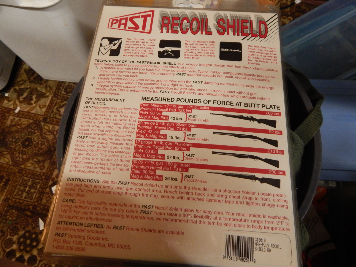 PAST Recoil shield .458 Win. Mag. 17110734 - GunAuction.com