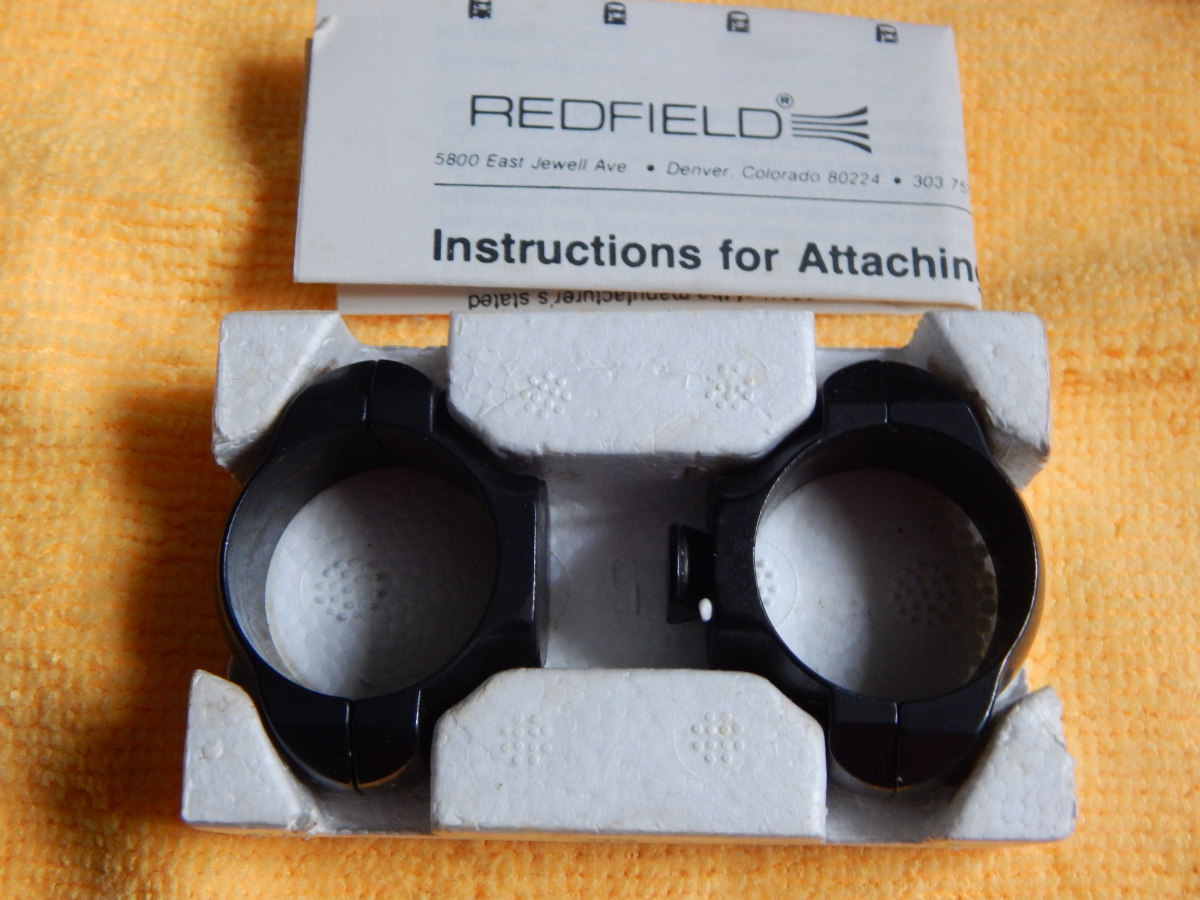 Redfield Scope Rings oNE INCH 17164346 - GunAuction.com